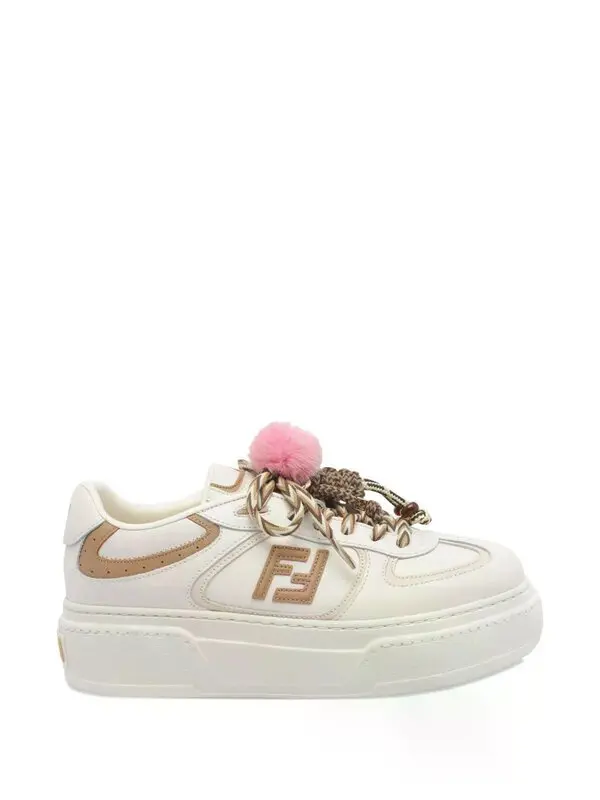 Fendi Leather Platform Sneakers - Ay9nf1to4|